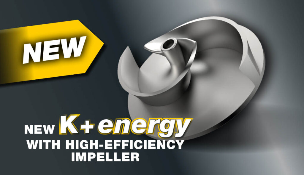 New K+ energy with high efficiency impeller - Caprari