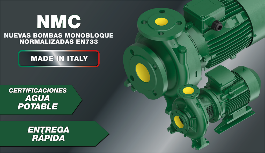 NMC – Las nuevas bombas monobloque normalizadas made in Italy - Caprari
